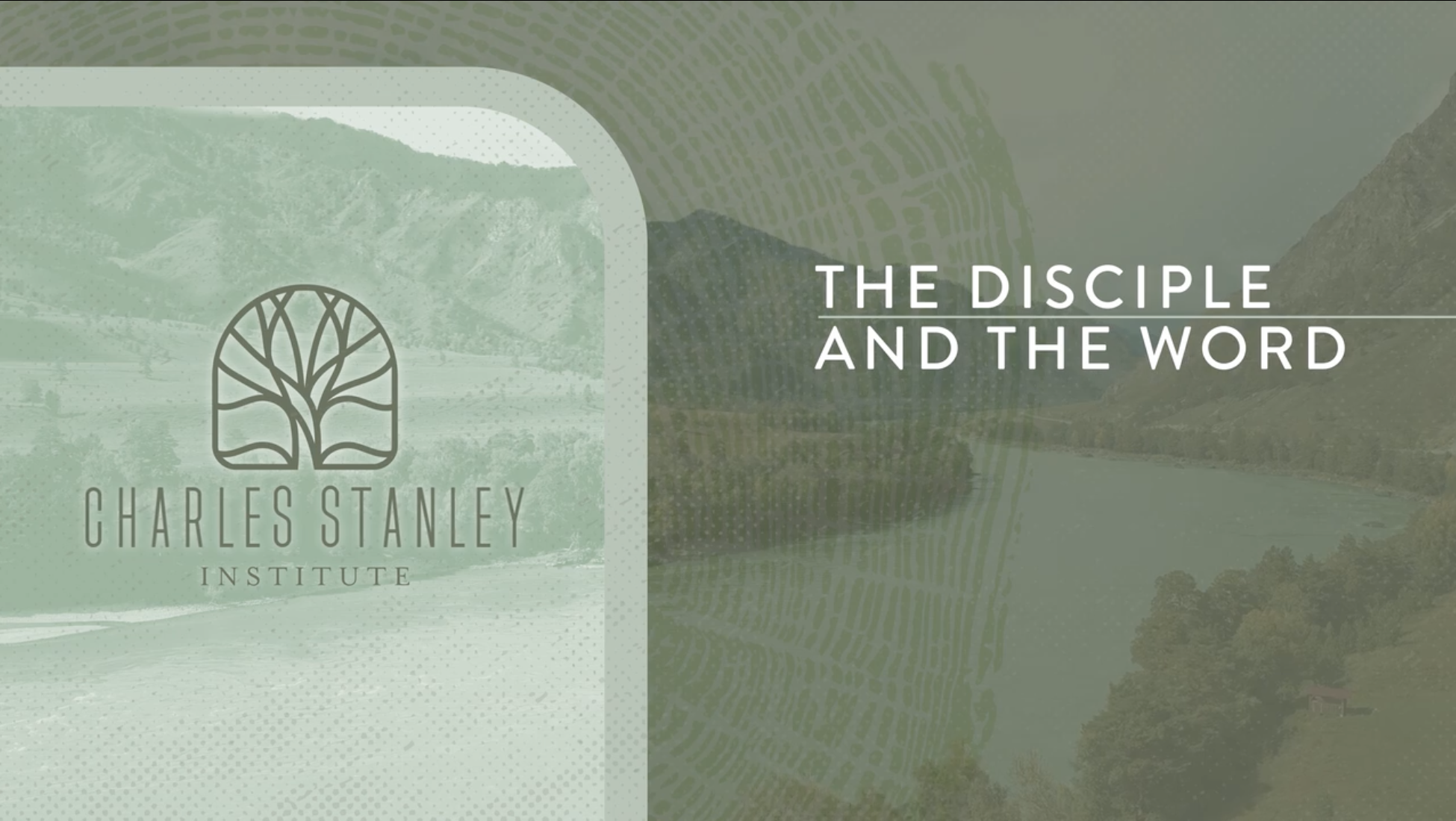 Called to Be a Disciple – Charles Stanley Institute